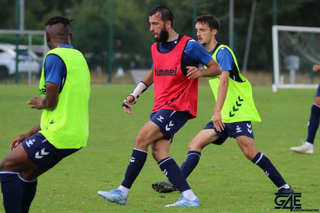 Girondins4Ever - Le résumé complet de l’entrainement du 31 juillet : un groupe de 21 joueurs, un ...
